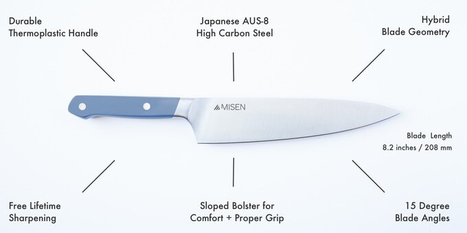 Misen Knife Set Review & Giveaway • Steamy Kitchen Recipes