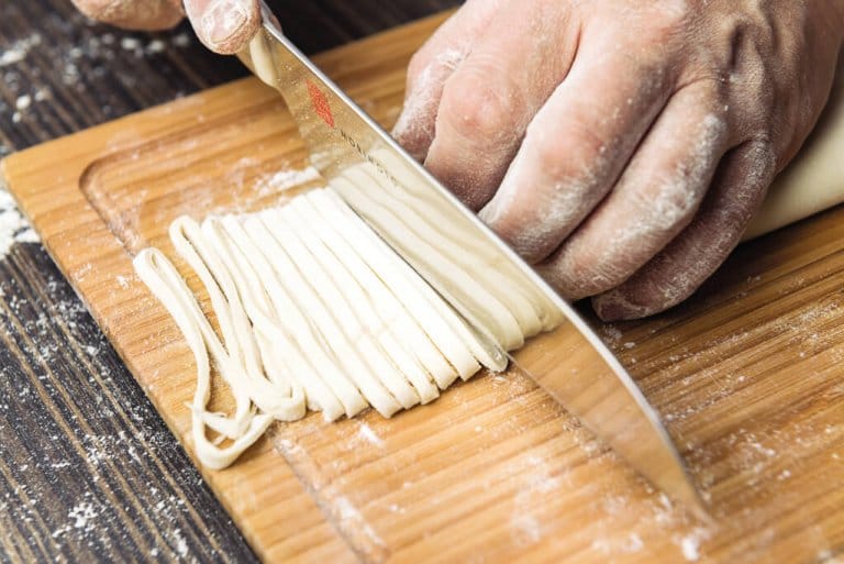 How to Make Udon Noodles Recipe from Iron Chef Morimoto