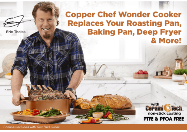 Copper Chef Wonder Cooker Review & Giveaway • Steamy Kitchen Recipes
