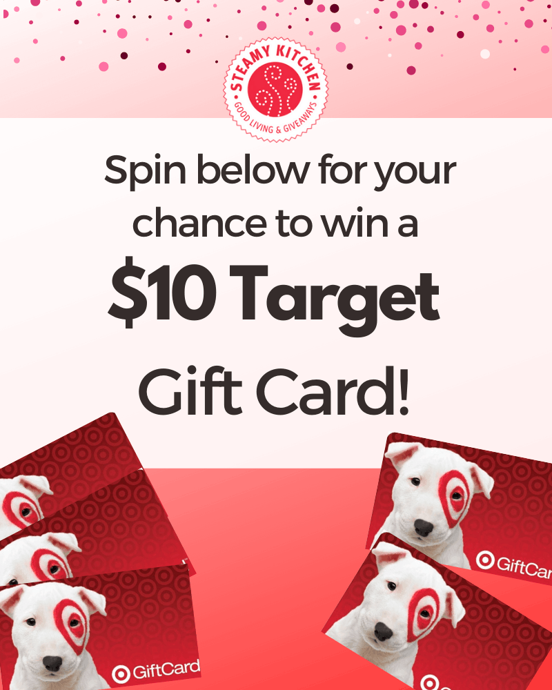 Target Gift Card Instant Win Game • Steamy Kitchen Recipes Giveaways