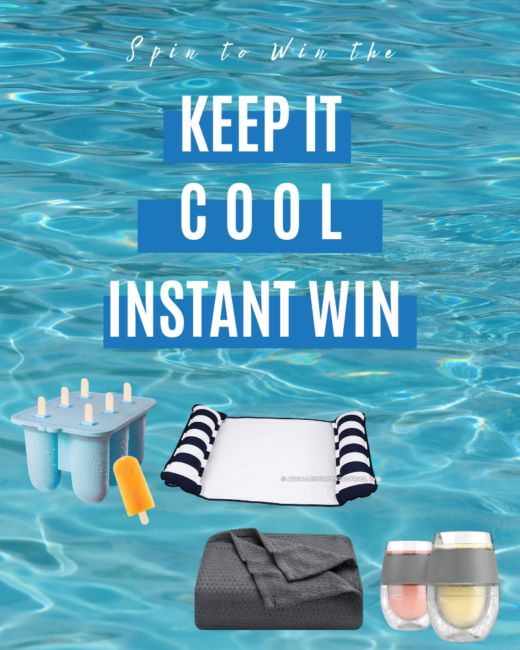 Keep It Cool Instant Win Game • Steamy Kitchen Recipes Giveaways