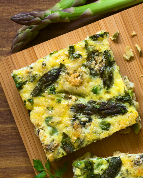 Easy Frittata in the Microwave • Steamy Kitchen Recipes