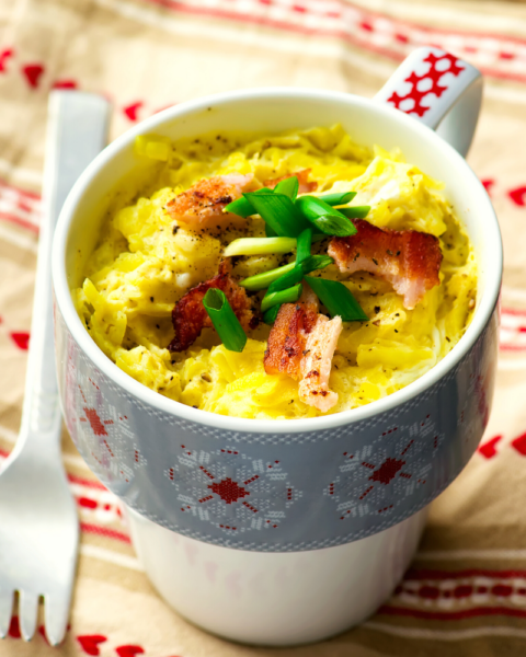 Easy Microwave Quiche • Steamy Kitchen Recipes Giveaways