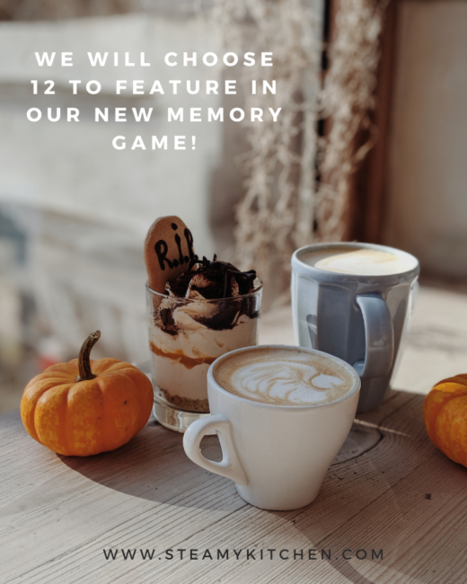Fall Favorites Memory Game • Steamy Kitchen Recipes Giveaways