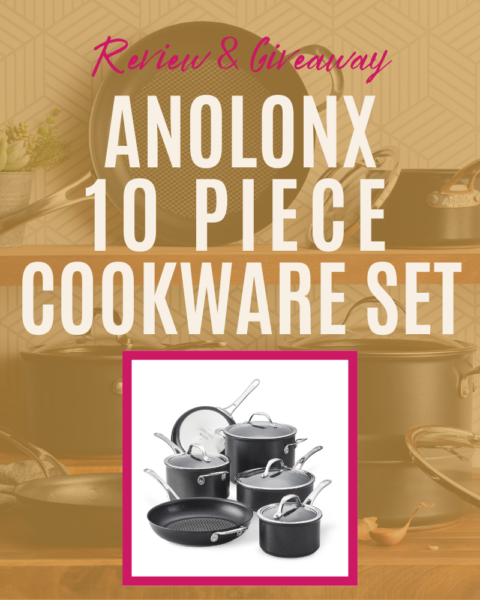 AnolonX 10 Piece Cookware Set Review and Giveaway • Steamy Kitchen ...