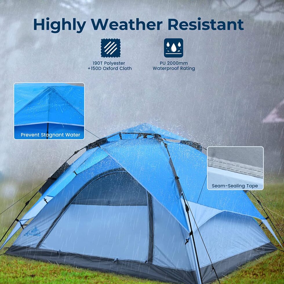 Instant Set Up 4 Person Tent Giveaway • Steamy Kitchen Recipes