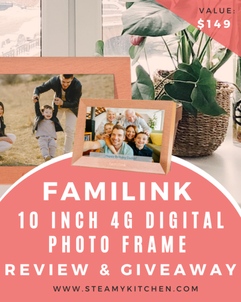 Familink 10-Inch Digital Photo Frame Review & Giveaway • Steamy Kitchen ...