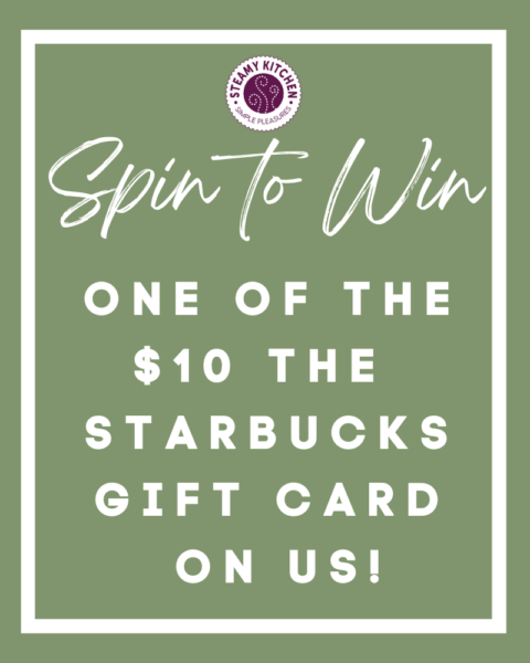 Spring Starbucks Instant Win • Steamy Kitchen Recipes