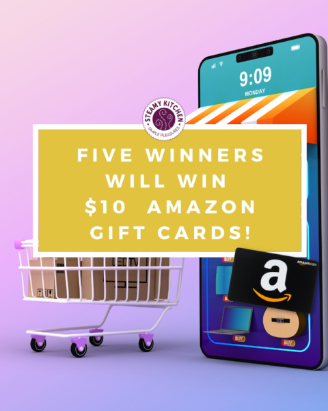 Sunday Superstar Amazon Instant Win • Steamy Kitchen Recipes