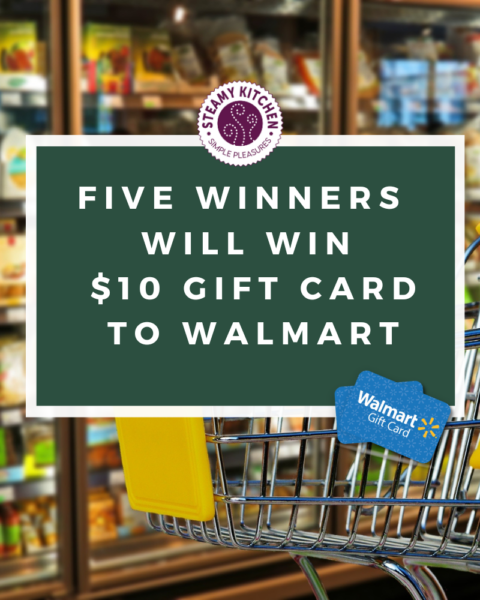 Win Big Walmart Instant Win • Steamy Kitchen Recipes