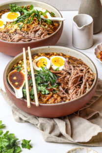 Easy Beef Ramen Noodle Bowl Recipe • Steamy Kitchen Recipes