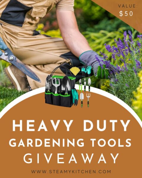 GROWIT Heavy Duty Gardening Tools Giveaway • Steamy Kitchen Recipes ...