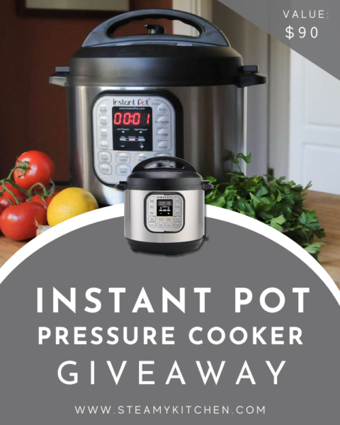 Instant Pot 7-in-1 Pressure Cooker Giveaway • Steamy Kitchen Recipes
